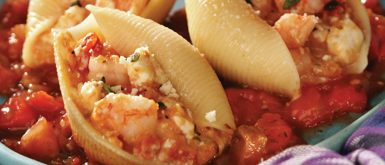 Seafood Stuffed Shells